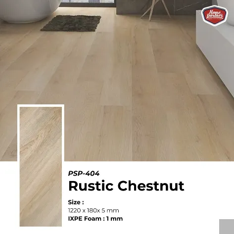 Lantai SPC PSP404 Rustic Chestnut - SHOWROOM, SALES DAN APPLICATOR | PLAFON PVC | LANTAI VINYL ...