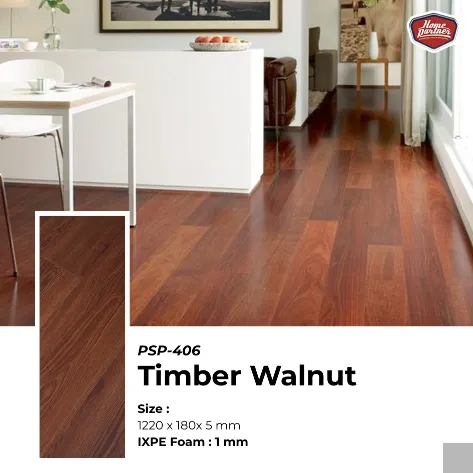 Lantai SPC PSP406 Timber Walnut - SHOWROOM, SALES DAN APPLICATOR ...