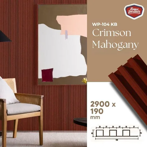 WPC Wall Panel Dinding WP104 KB Crimson Mahogany - SHOWROOM, SALES DAN ...