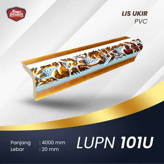 Lis Pigura Ukir Plafon PVC LUPN 101U - SHOWROOM, SALES DAN APPLICATOR ...