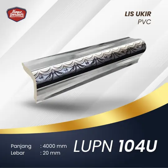Lis Pigura Ukir Plafon PVC LUPN 104U - SHOWROOM, SALES DAN APPLICATOR ...